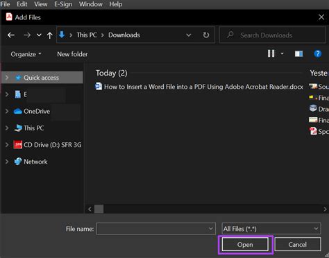 How To Insert A Word File Into A Pdf Using Adobe Acrobat Guiding Tech