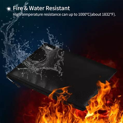 Document Bag Fireproof Fireproof And Waterproof File Folder Mercadolibre