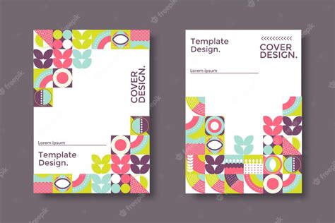 추상적 인 기하학적 모양 패턴 Bauhaus 최소한의 예술 디자인 배경 현대 원형 삼각형 및 사각형 Bauhaus 패턴 배경