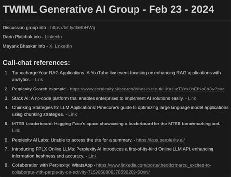 Darin Plutchok On Linkedin Thanks Mayank Bhaskar For This Summary Of Our Twiml Generative Ai