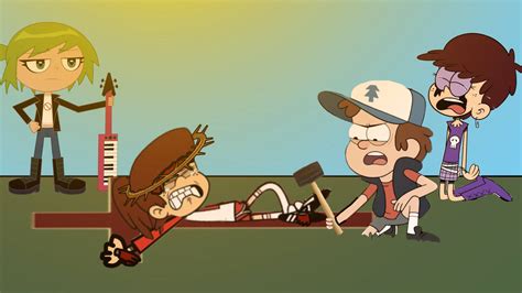 Dipper And Julie Hinikawa Crucified Lynn Loud By Aaronmitchell05 On