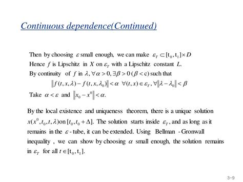 Ppt Existence And Uniqueness Theorem Local Theorem Powerpoint Presentation Id257121