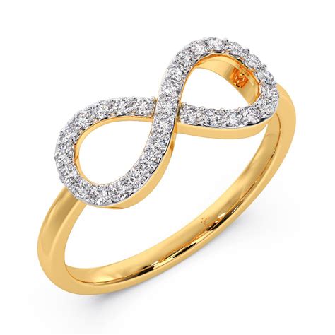 Infinity Ring Design At Offer Price At Candere By Kalyan Jewellers