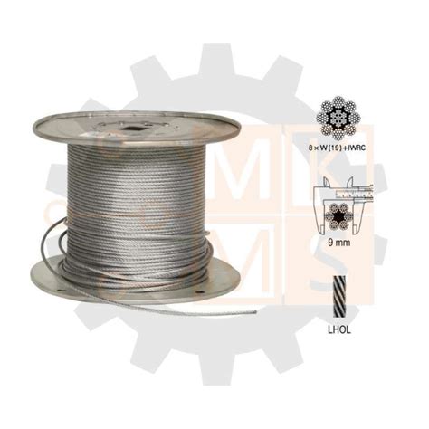 Promo Wire Rope 9 Mm 8x19 Lhol Galvanized Diskon 23 Di Seller Sumber