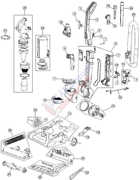 Hoover Parts Diagram