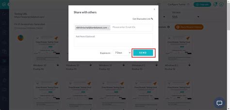 perform automated screenshot testing lambdatest