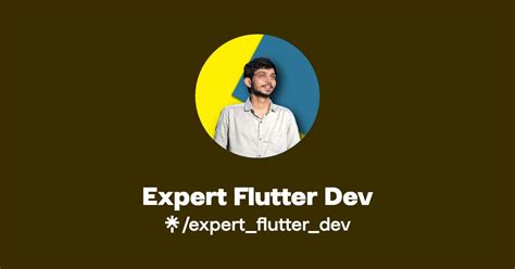expert flutter dev instagram facebook linktree