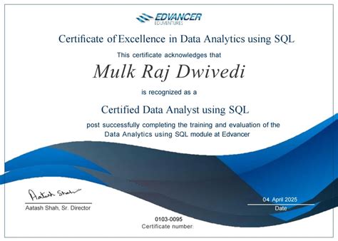 dataanalytics sql certifieddataanalyst businessintelligence… mulk