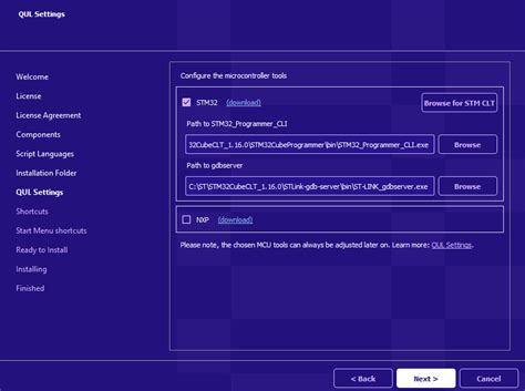 Installing From Binary Packages Squish 91