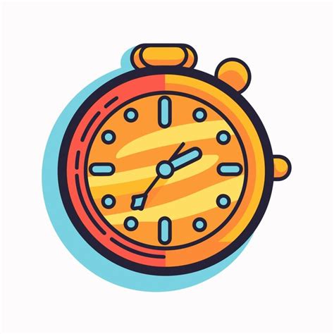 Premium Vector Alarm Clock Concept Illustration Cartoon Icon