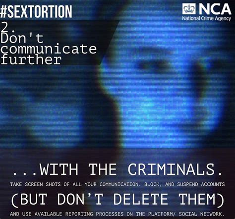 Sextortion Is A Growing Crime In National Crime Agency