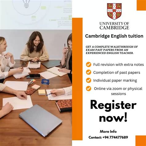 Cambridge English Classes London Ol London Exams Colombo