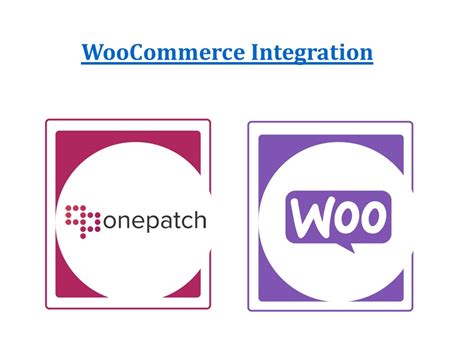 Woocommerce Integration Solution Woocommerce Inventory And Order Management Onepatch