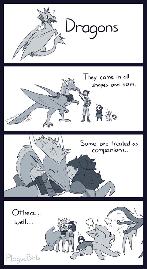 Dragons By Plaguebirb On Deviantart