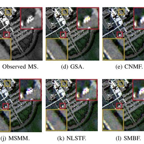 Hs Ms Fusion For The Chikusei Dataset At Snr H And Snr Of 20 Db