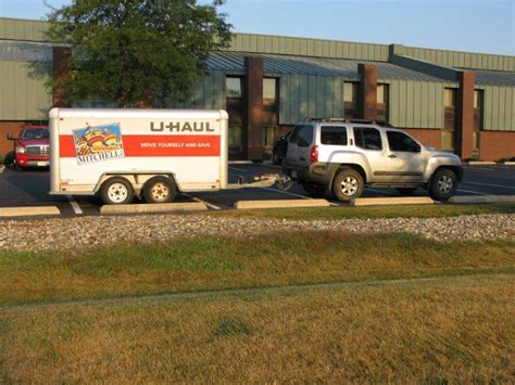 How To Hauling A 6x12′ U Haul Cargo Trailer Across The 54 Off