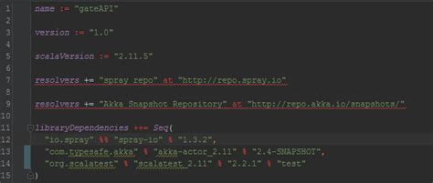 Why Does Intellij Idea Highlight Buildsbt Stack Overflow