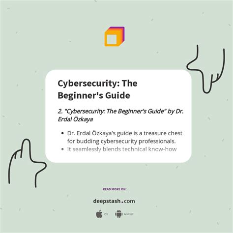 Cybersecurity The Beginner S Guide Deepstash