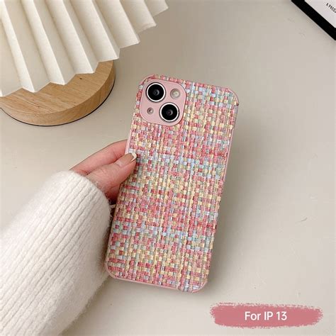 Jual Casing Iphone Warna Pink Pantai Casing Lunak Seni Kain Casing