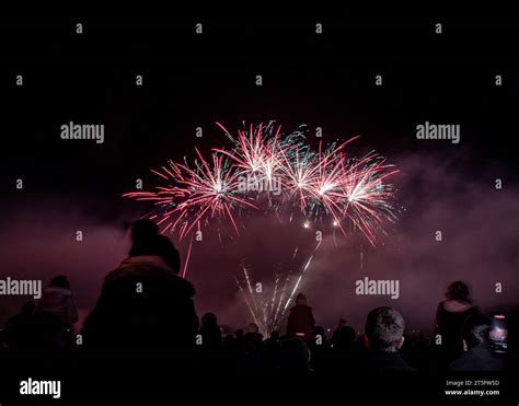 Bicester Round Table 2023 Fireworks Display At Pingle Field Bicester