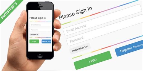 Responsive Bootstrap Php Login Form With Mysql Database Creative Alive