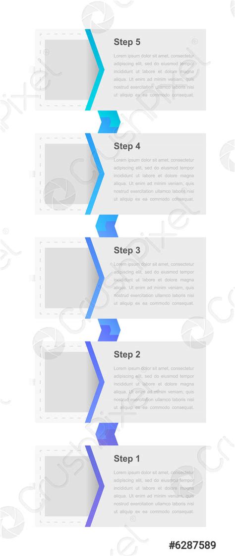 Cooperative Infographic Chart Design Template Stock Vector 6287589