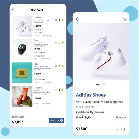 🛒 Day 22 Of 100daysofdesign Shopping Cart Ui By Srilatha On Dribbble
