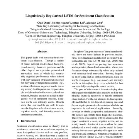Linguistically Regularized Lstm For Sentiment Classification Acl Anthology