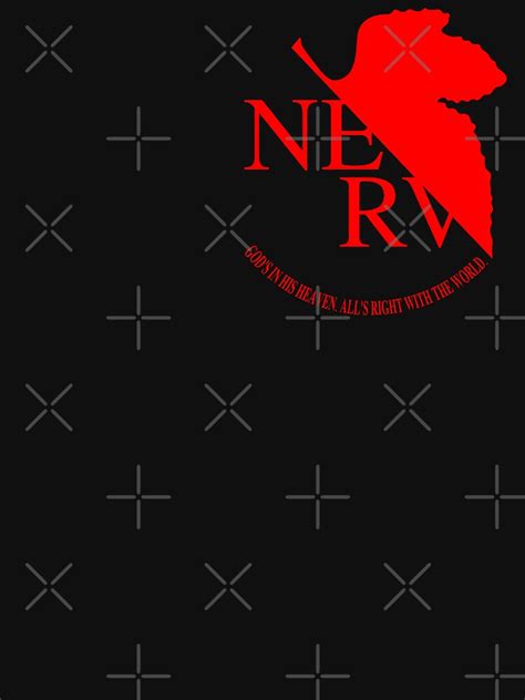 Nerv Logo T Shirt For Sale By Fireseed Josh Redbubble Nerv T