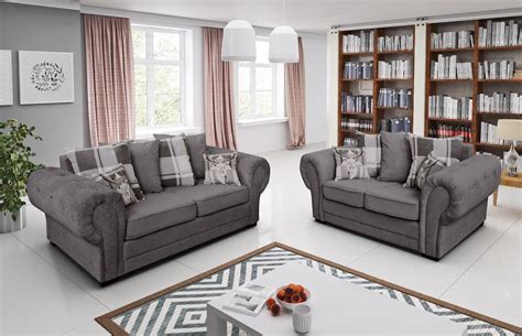 Grey Sofa Fabric Uk Baci Living Room