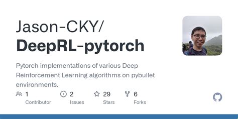 Github Jason Ckydeeprl Pytorch Pytorch Implementations Of Various