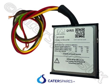 Genuine United Automation Qvr S Dimmer Switch Gantry Lamps And Heatsink Paste Catersparesuk