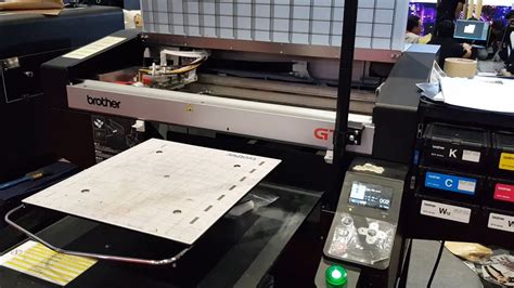 World Of Digital Print Brother Gtx Dtg Printer Youtube