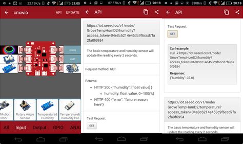 Getting Started With Wio Link Starter Kit Visual Programming Android