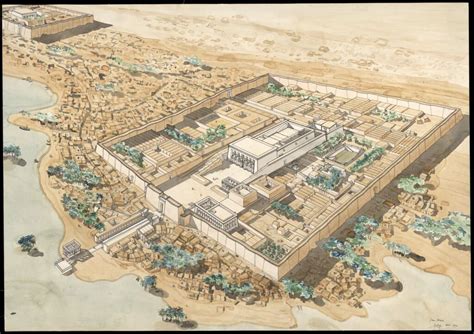Dendara Denderah General View Jean Claude Golvin