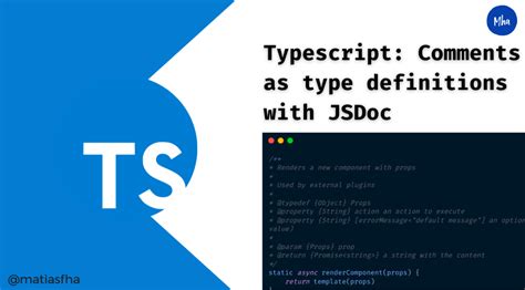 Typescript Usar Comentarios Como Anotaciones De Tipo Con Jsdoc