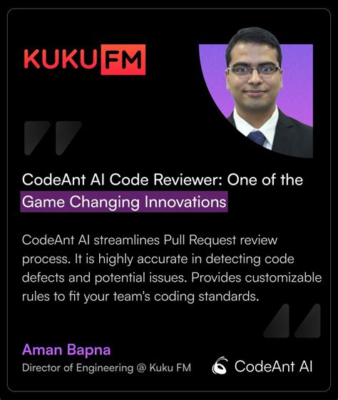 Codeant Ai Yc W24 On Linkedin Ai Aicodereview Cybersecurity Codequality Cleancode Kukufm