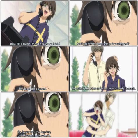 Junjou Romantica Misaki And Usagi Kiss