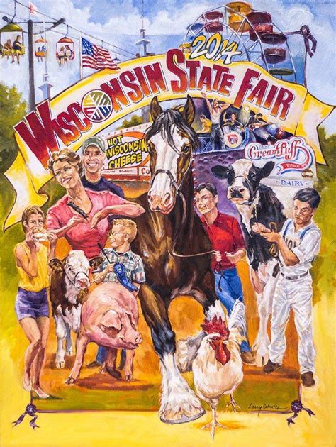Wisconsin State Fairtastic Air Poster Winner Unveiled Wisconsin State
