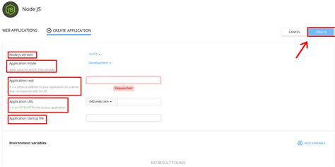 managing node js with cpanel standard cloud linux packages