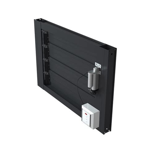Buy Customized Motorized Exterior Aerofoil Louver Aluminium Louver From