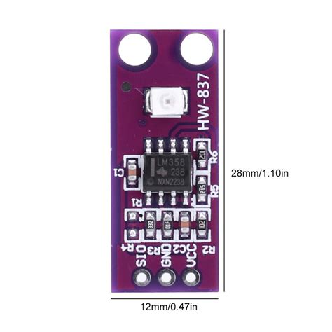 GUVA S12SD Light Solar Ultraviolet Sensor Module 240nm 370nm 2 5V 5V For Arduino EBay
