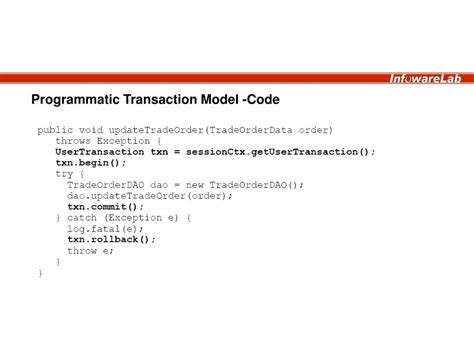 PPT Transaction JAVA PowerPoint Presentation Free Download ID 2732265