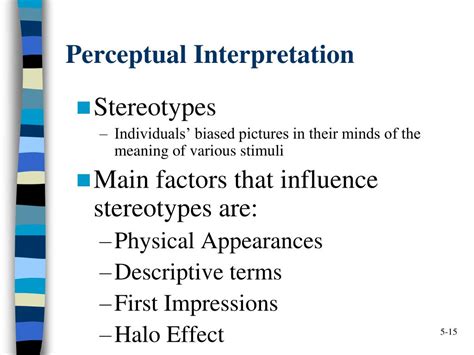 Ppt Chapter 5 Consumer Perception Powerpoint Presentation Free