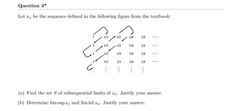 Solved Let Sn Be The Sequence Defined In The Following