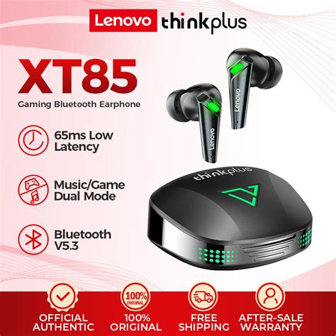Jual Lenovo Thinkplus Xt Ii Original Headset Bluetooth Gaming Tws With Mic D Bass Stereo