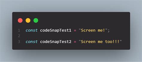 Take A Screenshot Of VS Code Using CodeSnap Extension Ruslan Yusupov