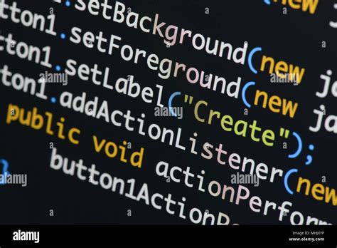 Real Java Code Developing Screen Programing Workflow Abstract