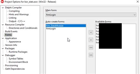 Close Current Form When Opening Other Form Vcl Delphi Praxis En