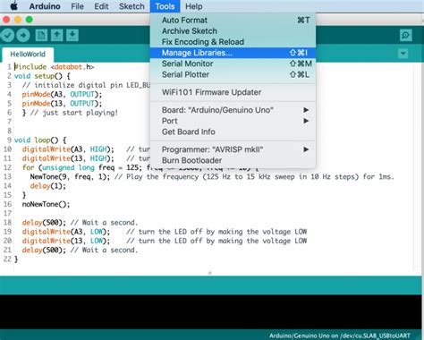databot™ basic training arduino ide databot™